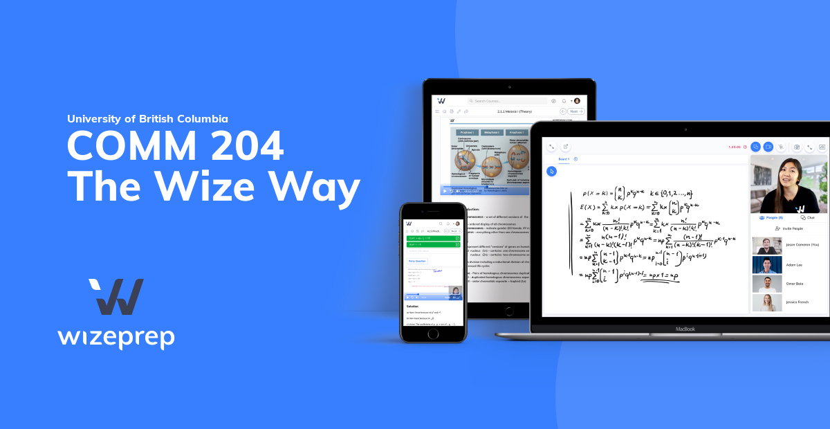 COMM 204 at UBC | Free Study Help